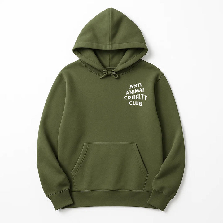Unisex | Anti Animal Cruelty Club | Hoodie - Arm The Animals Clothing LLC